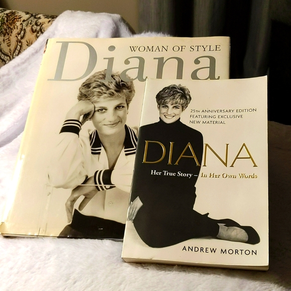 Other | Princess Diana Book Combo Woman Of Style Diana Her Own Story In ...